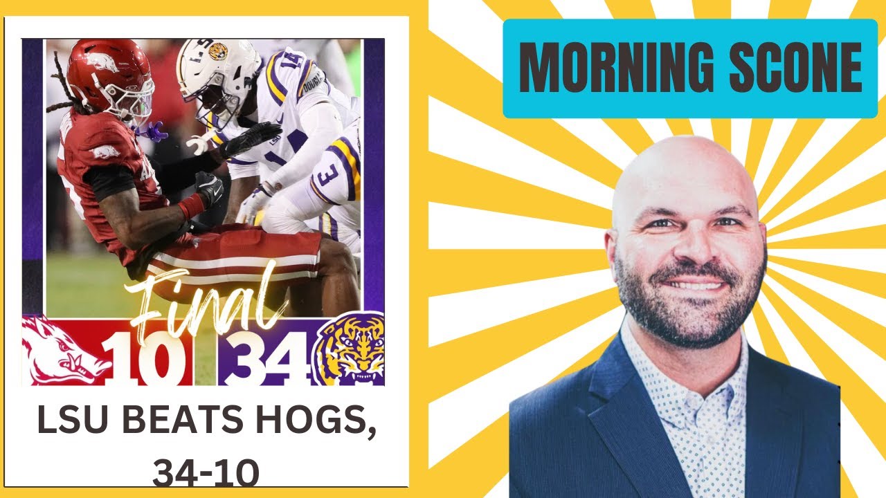 LSU Blasts Arkansas, 34-10! | Bama Loses to Tennessee | Georgia Upsets ...