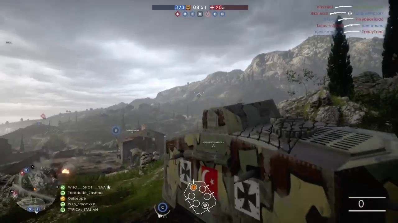 Battlefield 1 Heavy TANK Killstreaks!!!!!!!! - YouTube