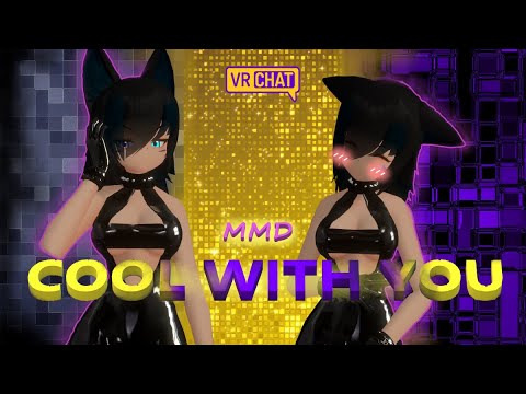 VRChat - COOL WITH YOU | MMD | Latex | Kemono friends Gray wolf | 4K ...