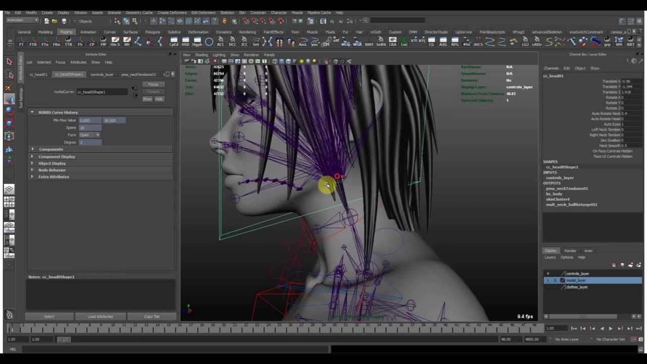 more tips for high quality character rigs - YouTube