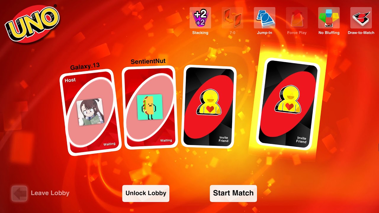 Uno Lobby And Chill - YouTube