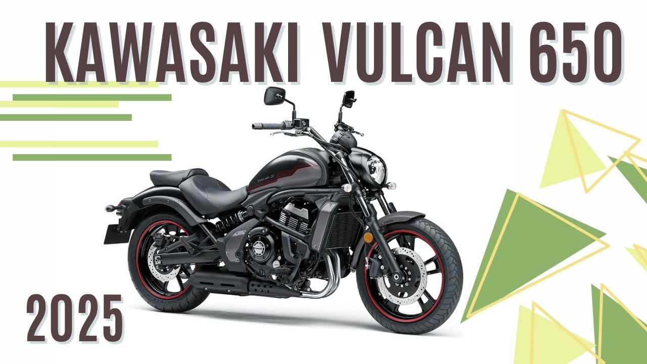 Kawasaki Vulcan 650 2025 Dirilis, Cruiser Modern dan Berkelas - YouTube