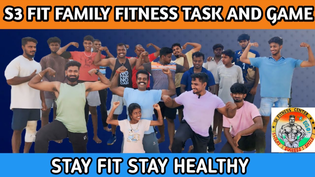 S3 FIT FAMILY Fitness Task and Games 🏋️‍♂️💪🏻 - YouTube