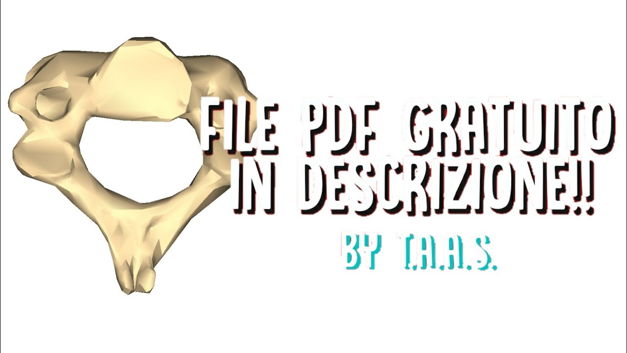 La vertebra prominente (C7) in 1 minuto [file PDF in descrizione] - YouTube