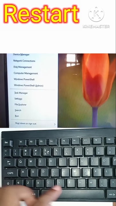 Shortcut key to restart windows PC | #computertricks | #shortcutkeys | Computer tricks and tips ...