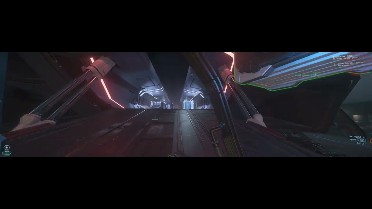 Star Citizen **Ultra Widescreen** 5120x1440** beginner cargo missions ...