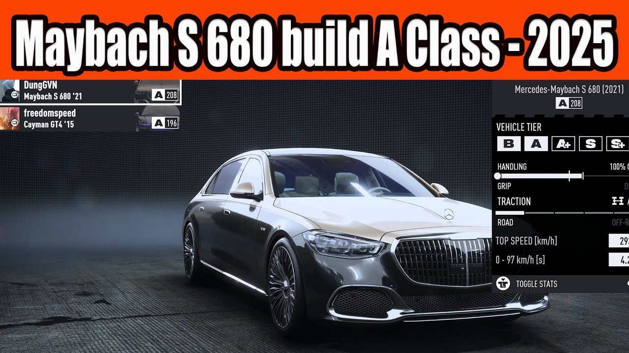 Maybach S 680 build A Class Car in NFS Unbound in 2025 - YouTube