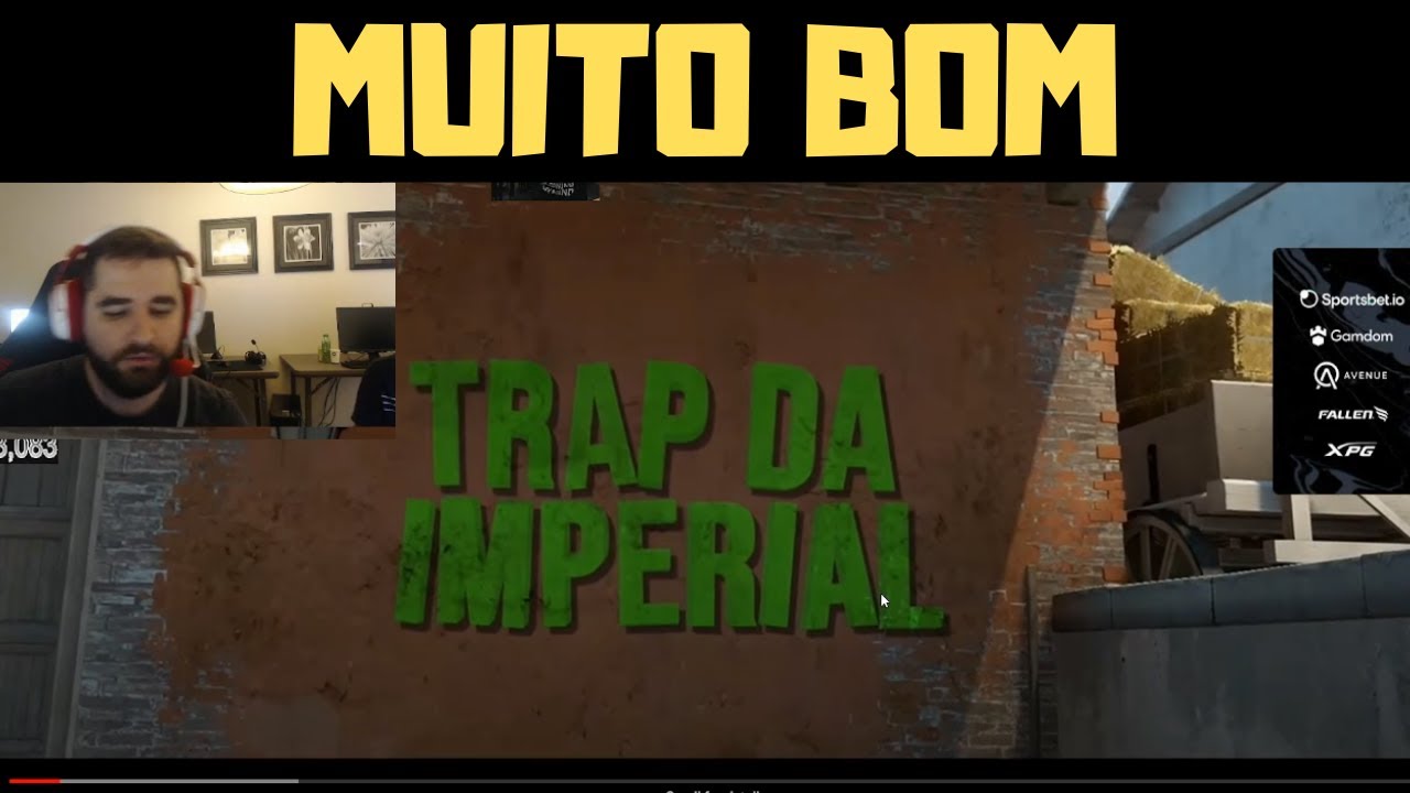 FALLEN REAGINDO AO TRAP DA IMPERIAL - YouTube