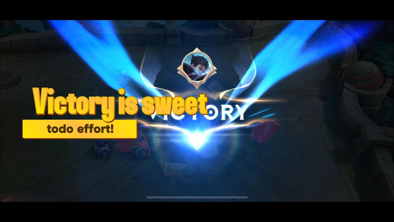 Victory is sweet - YouTube