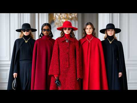 Valentino Fall Winter 2026/27 | Luxurious Parisian Chic Style & Timeless Elegance 40+