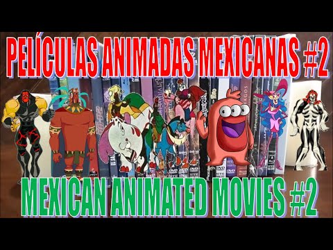 Colección películas Animadas Mexicanas DVD & Bluray Parte 2 Mexican ...