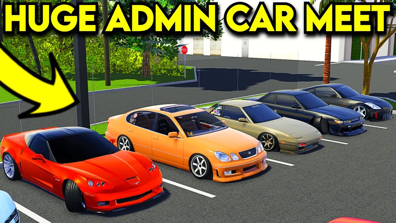 HUGE ADMIN CAR MEET IN MY SOUTHWEST FLORIDA SERVER! - YouTube