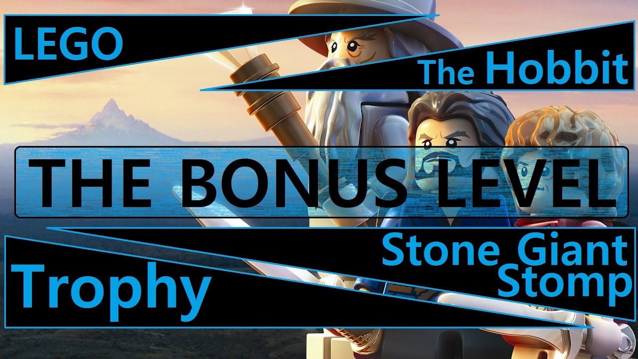 Lego - The Hobbit - Bonus Level - Stone Giant Stomp Trophy - YouTube
