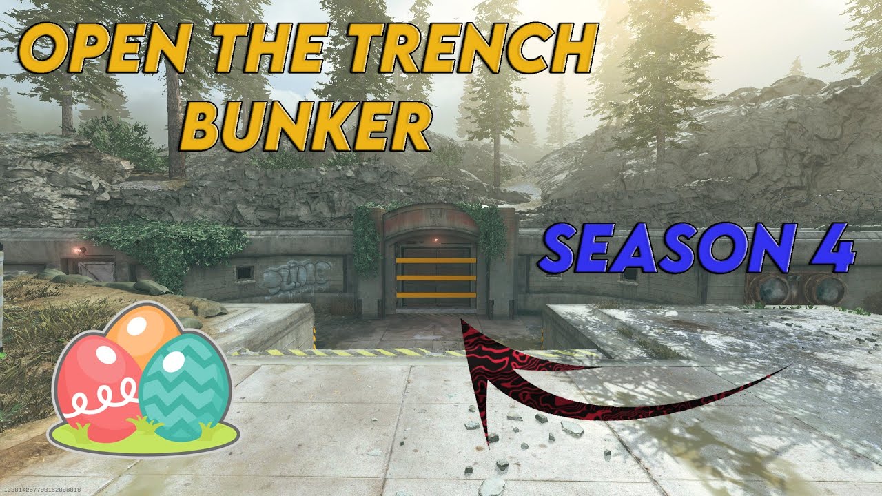 Modern Warfare | TRENCH BUNKER EASTER EGG - GET INSIDE BUNKER *NEW MAP ...