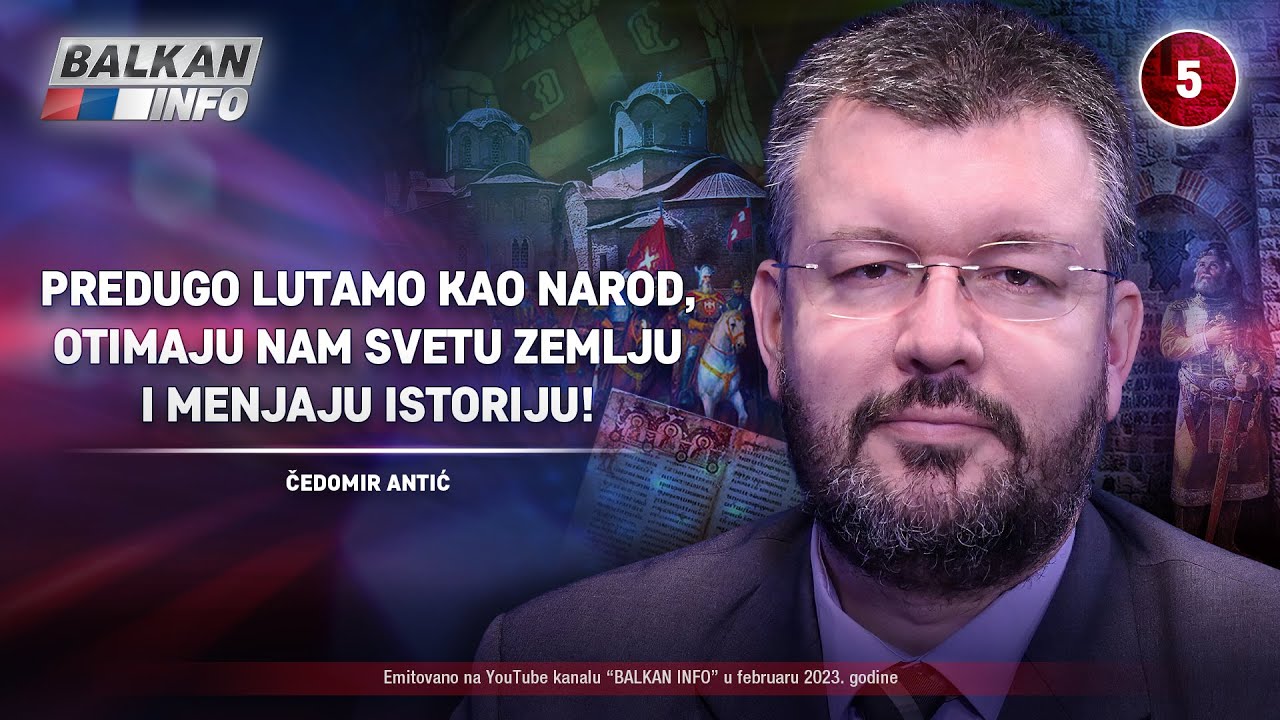 INTERVJU: Čedomir Antić - Predugo lutamo kao narod, otimaju nam zemlju ...
