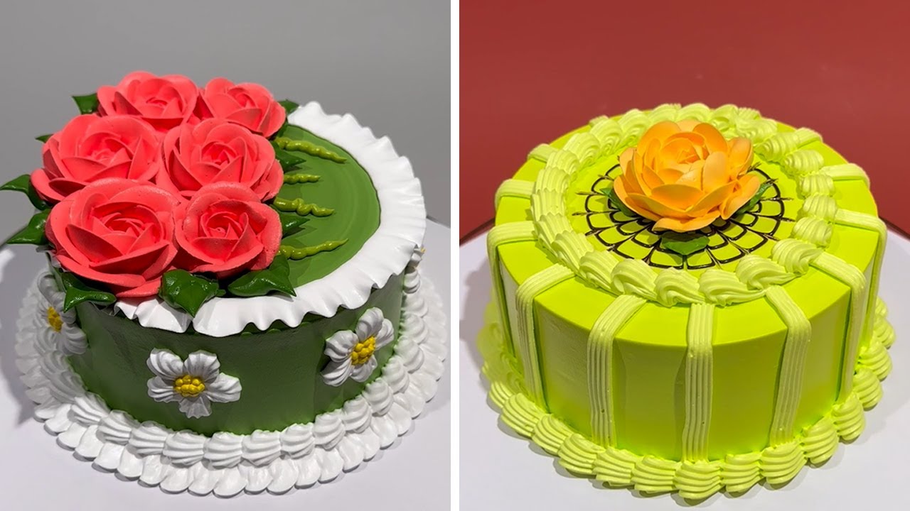 Learn This Amazing Fork Technique To Decorate Cakes | So Yummy ...