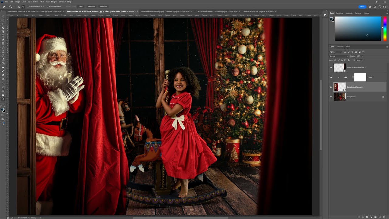 Editing tutorial: Adding the Secret Santa overlay in Photoshop (by LSP ...