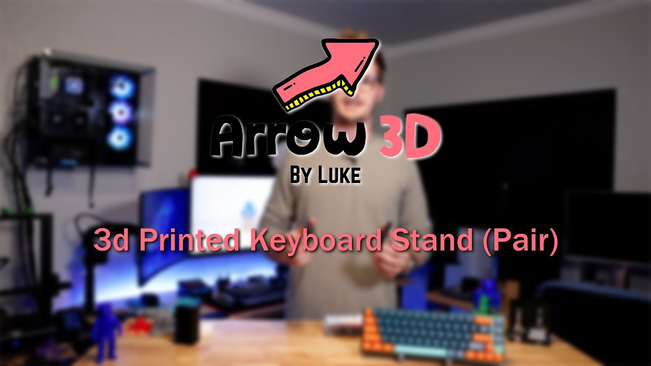 3d Printed Keyboard Stand (Pair) - YouTube