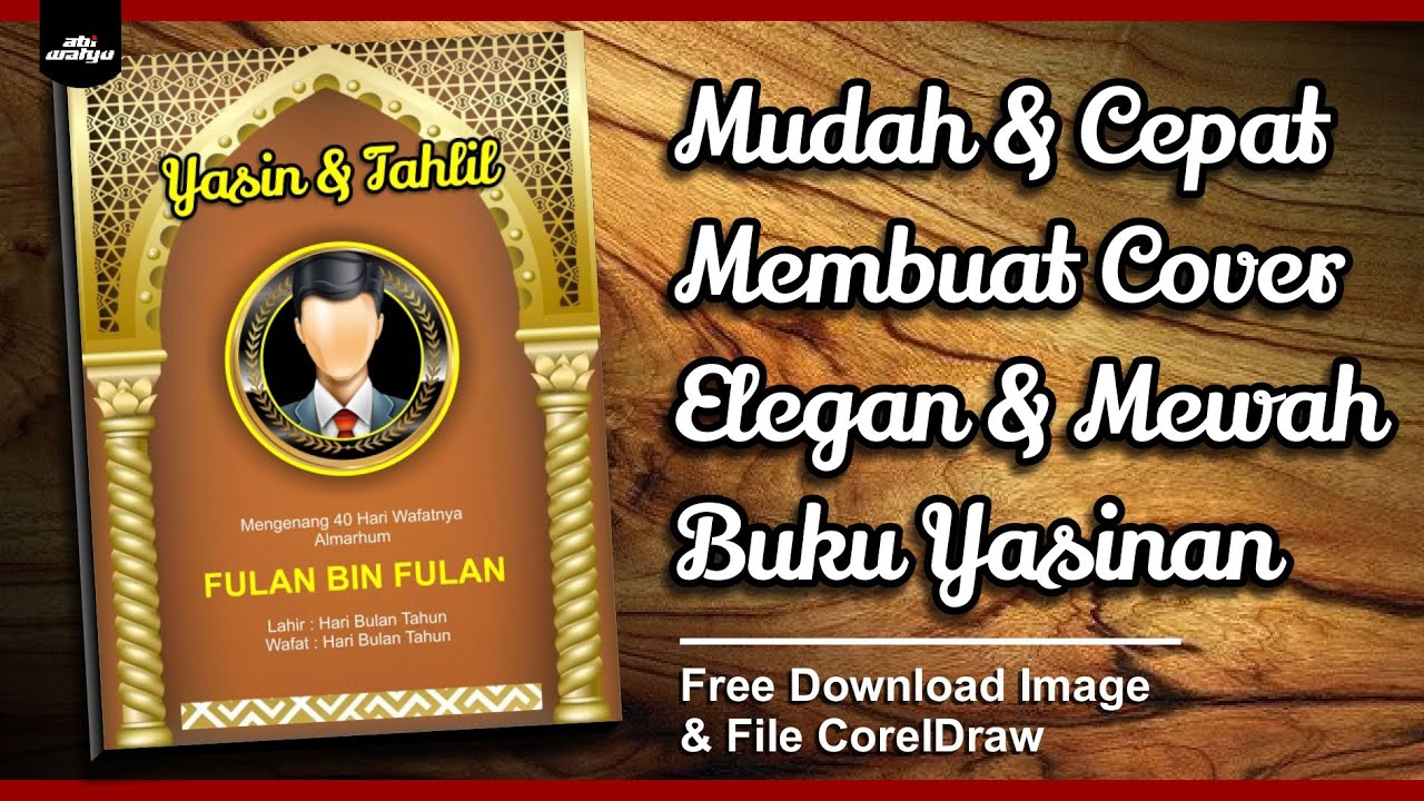 14_MUDAH DAN CEPAT MEMBUAT COVER BUKU YASIN YANG ELEGAN DAN MEWAH - YouTube