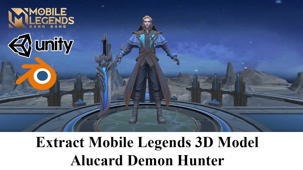 Extract Mobile Legends 3D Model - Alucard Demon Hunter | Unity 3D - YouTube