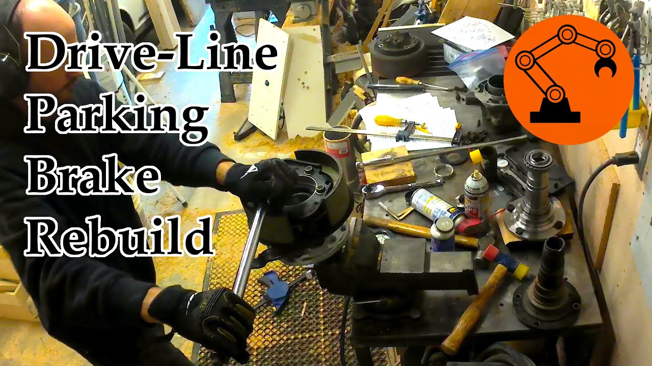 Drive-Line Parking Brake Rebuild - Ford F-Super Duty Flatbed - YouTube