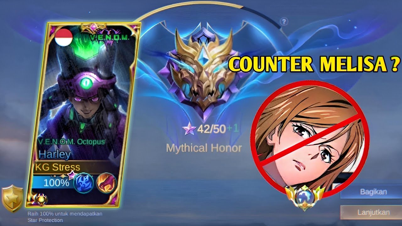 COUNTER MELISSA? HARLEY SOLUSINYA! - MLBB - YouTube