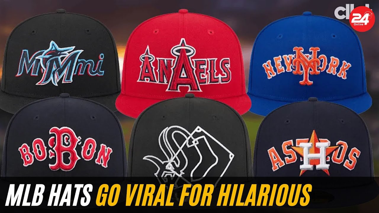 NEW ERA FAIL! MLB Hats Go VIRAL For Hilarious Design Disaster! - YouTube