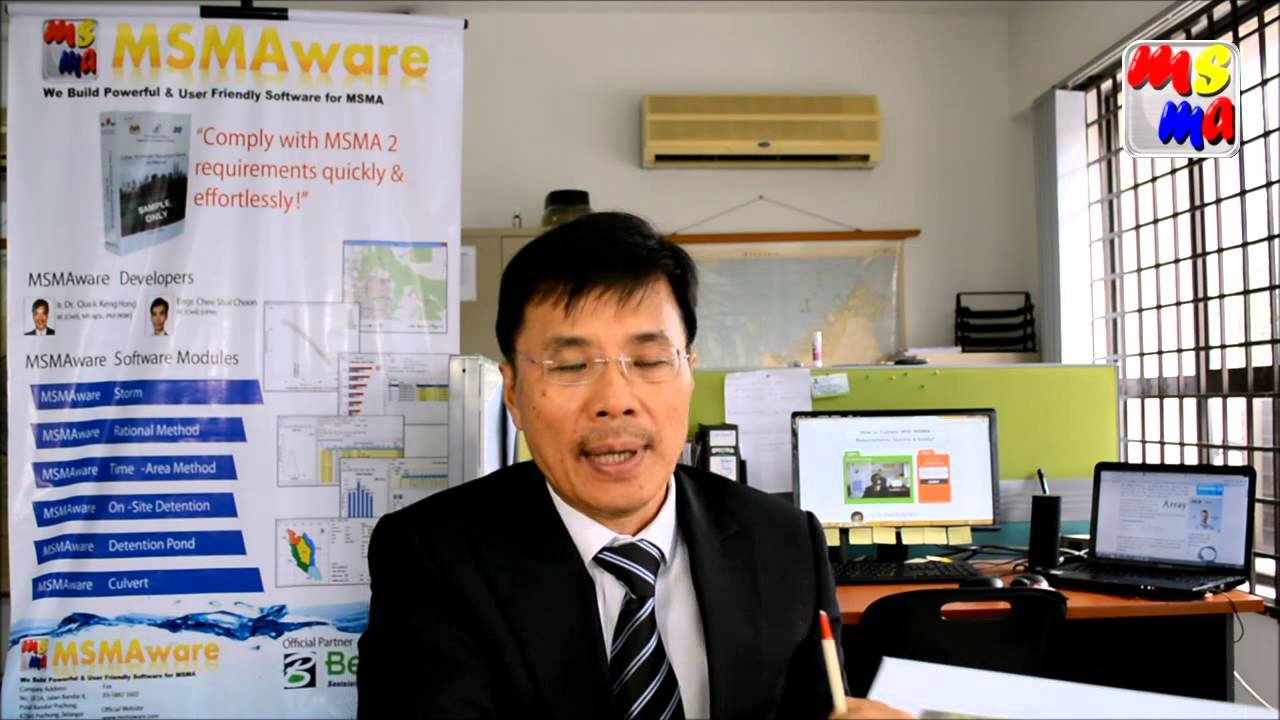 How to design detention basin in MSMA Manual Saliran Mesra Alam ...