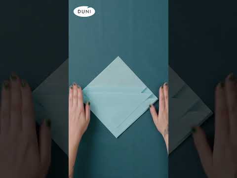 DUNI | Simple and quick napkin folding – Three pockets