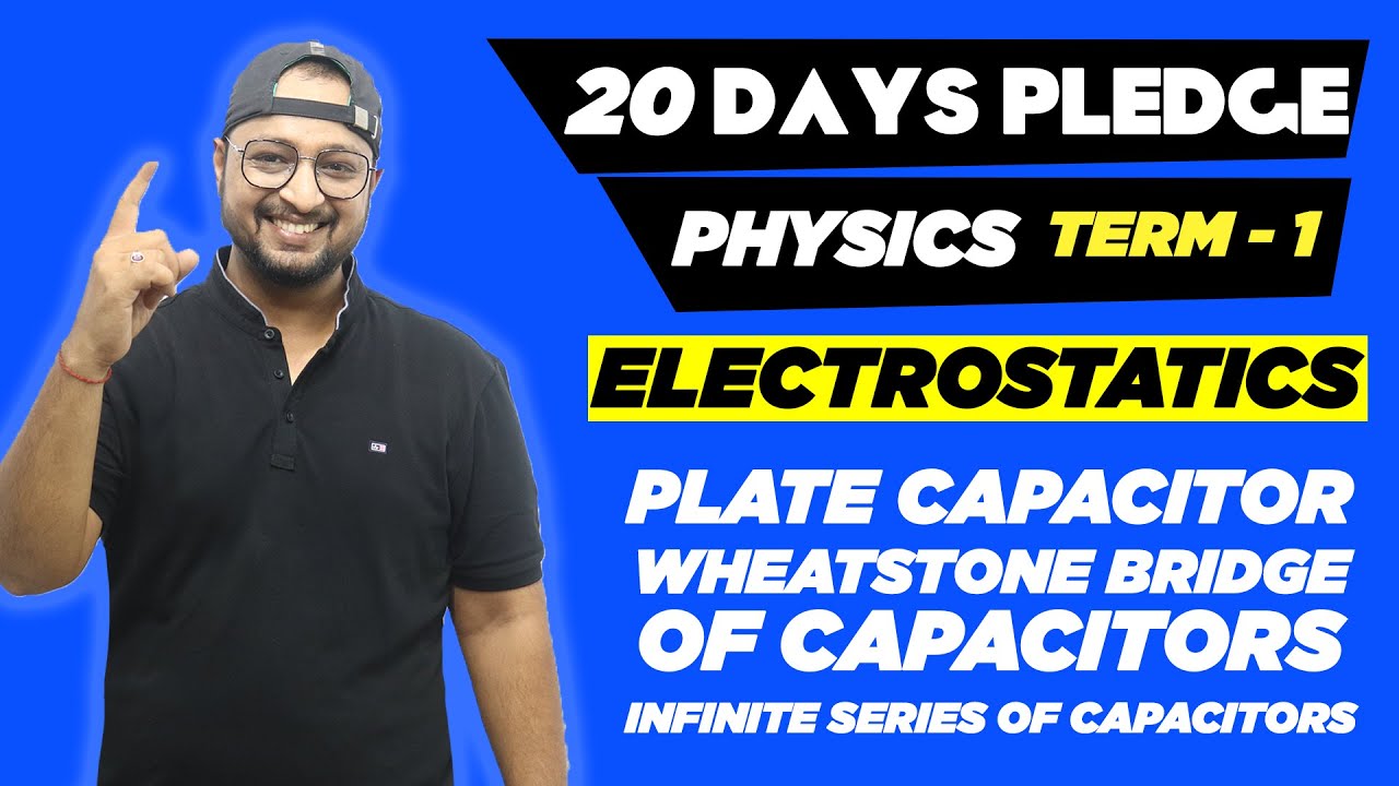 34. Class-12| Plate capacitor, Wheatstone bridge of capacitors ...