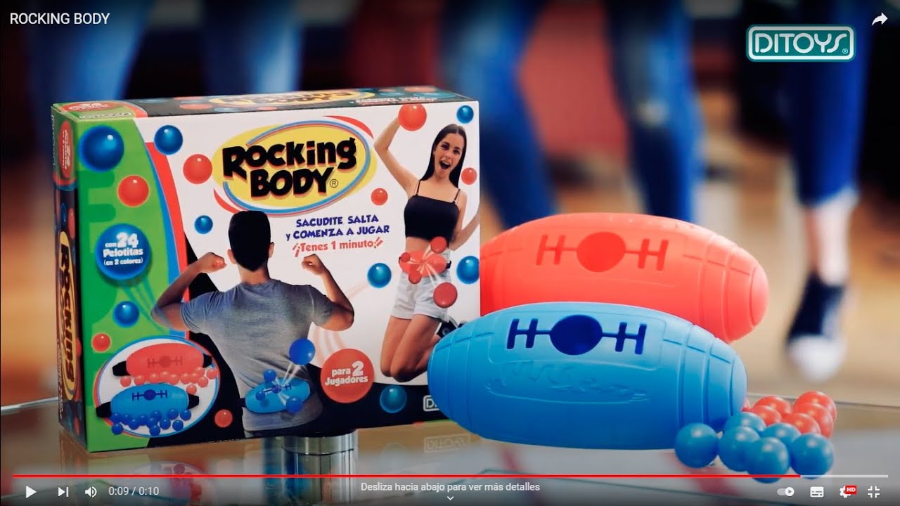 Rocking Body. Ajustalo a tu cintura, sacudite, bailá, saltá y a jugar ...