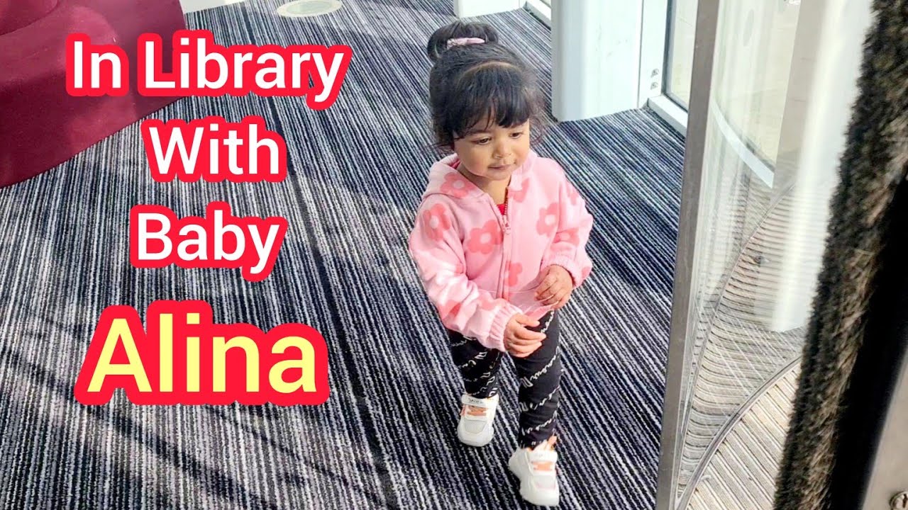 In Library with Baby Alina 😍 Tania Ali UK - YouTube