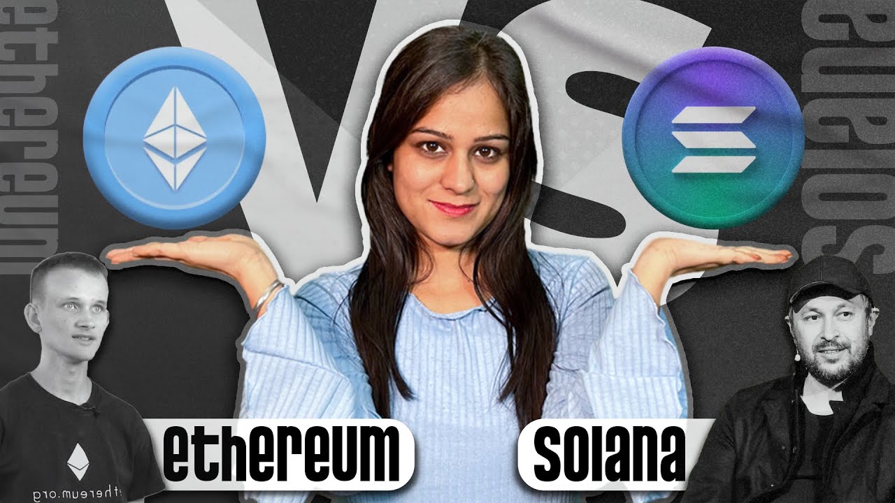 Solana VS. Ethereum . Which is the best?🤔👆 Comparison Video | # ...