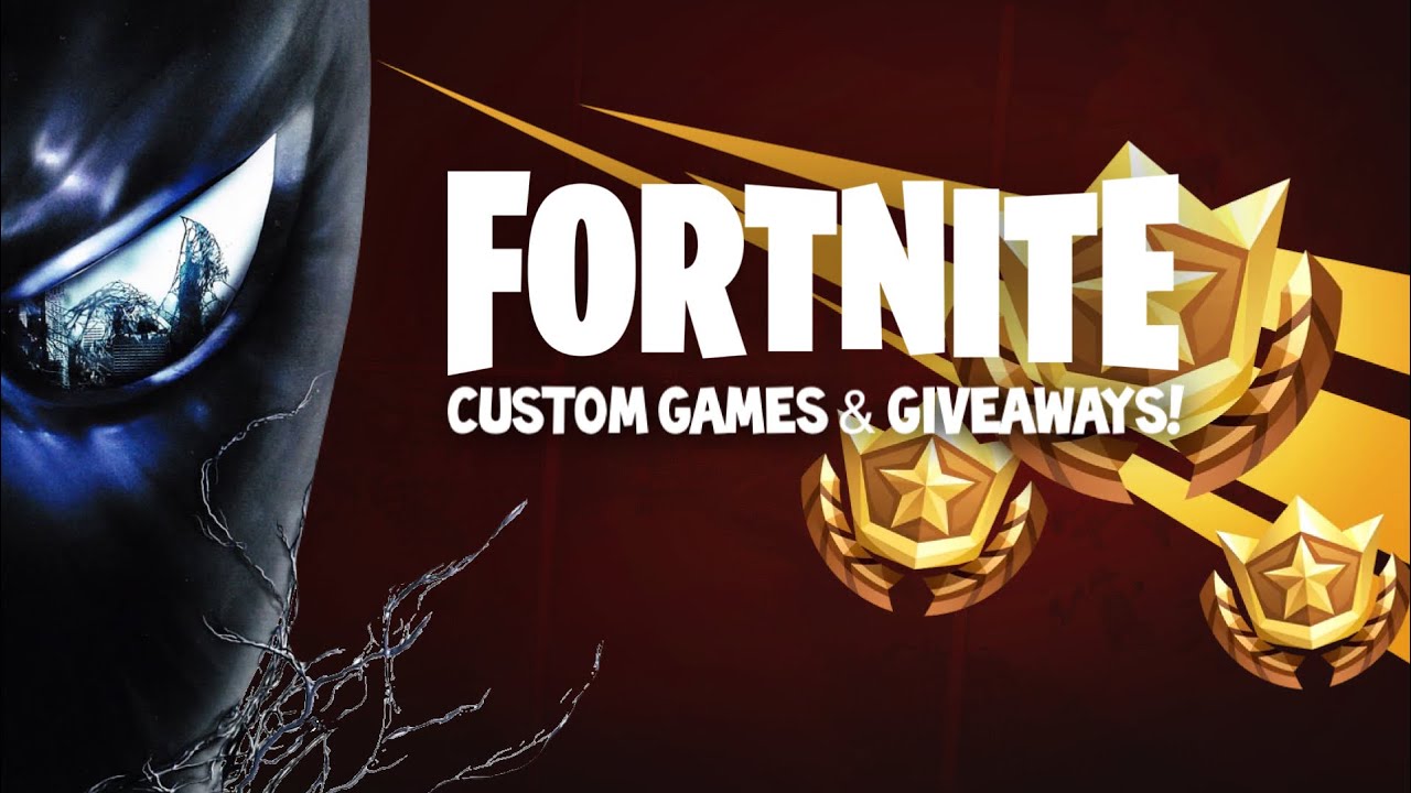 Fortnite Custom Game & Giveaway LIVESTREAM! - YouTube
