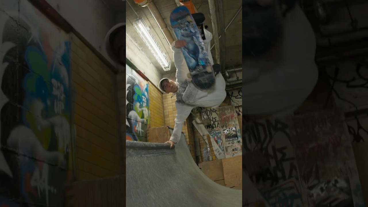 Underground Mini Ramp With Japanese Super Rat & Madars | Skate Sonr