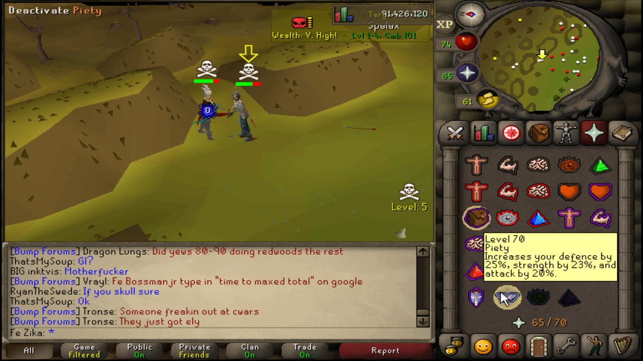 OSRS PKING AGS/DHAROK - YouTube