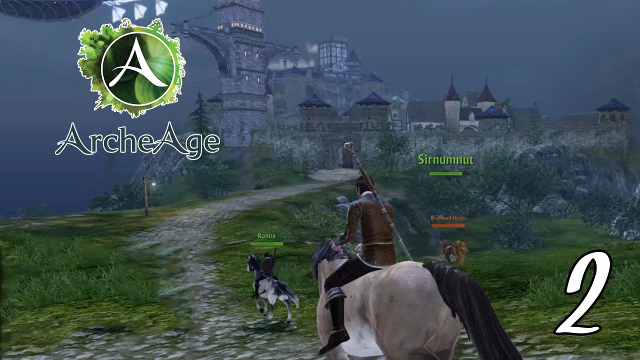 ArcheAge - Gameplay - Road to Level 50 - Episode 2 - YouTube