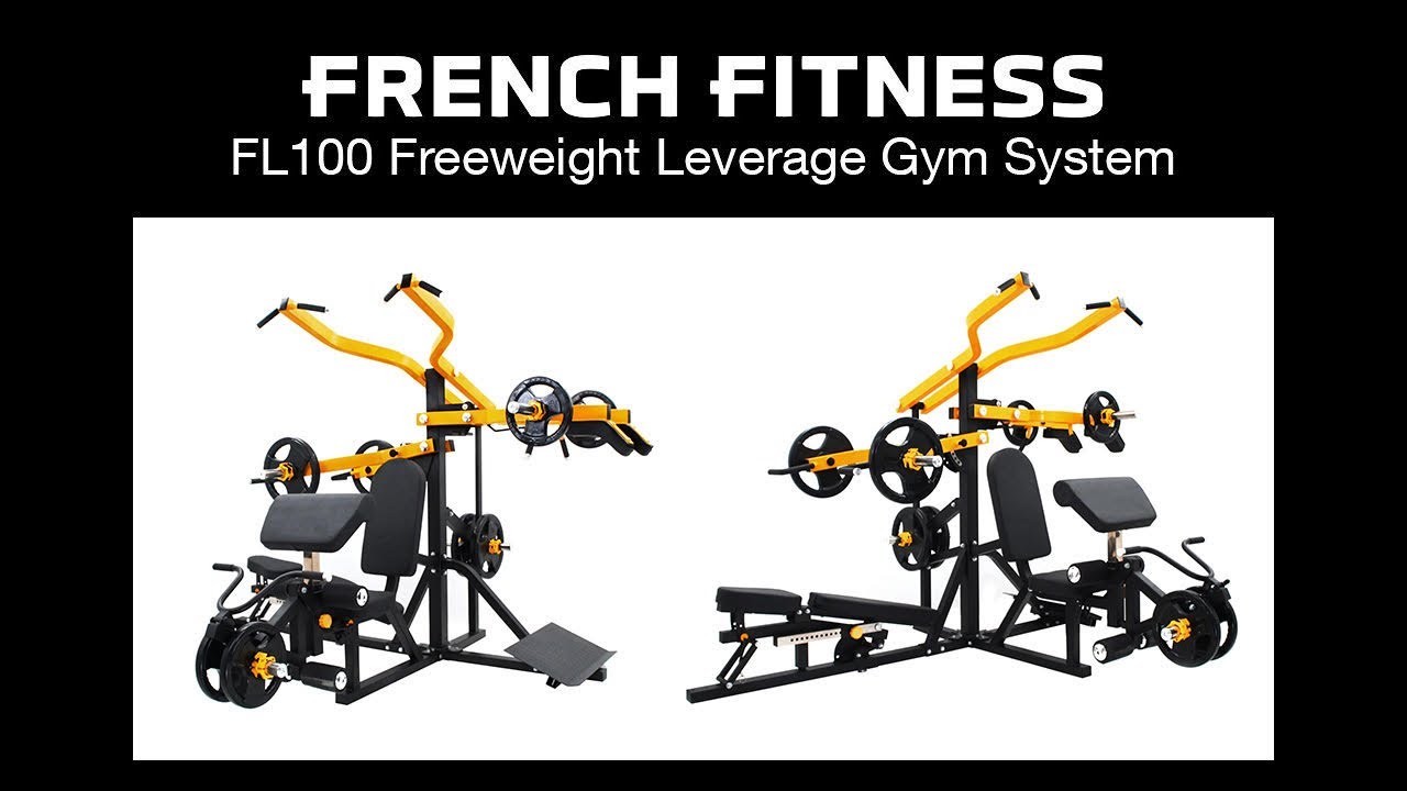 French Fitness FL100 Freeweight Leverage Gym System - YouTube