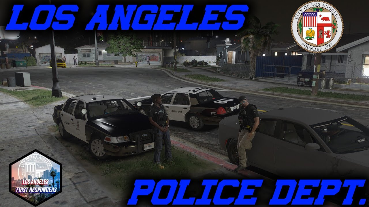 Los Angeles First Responders - (FIVEM) Live Stream | LAPD Officer - YouTube