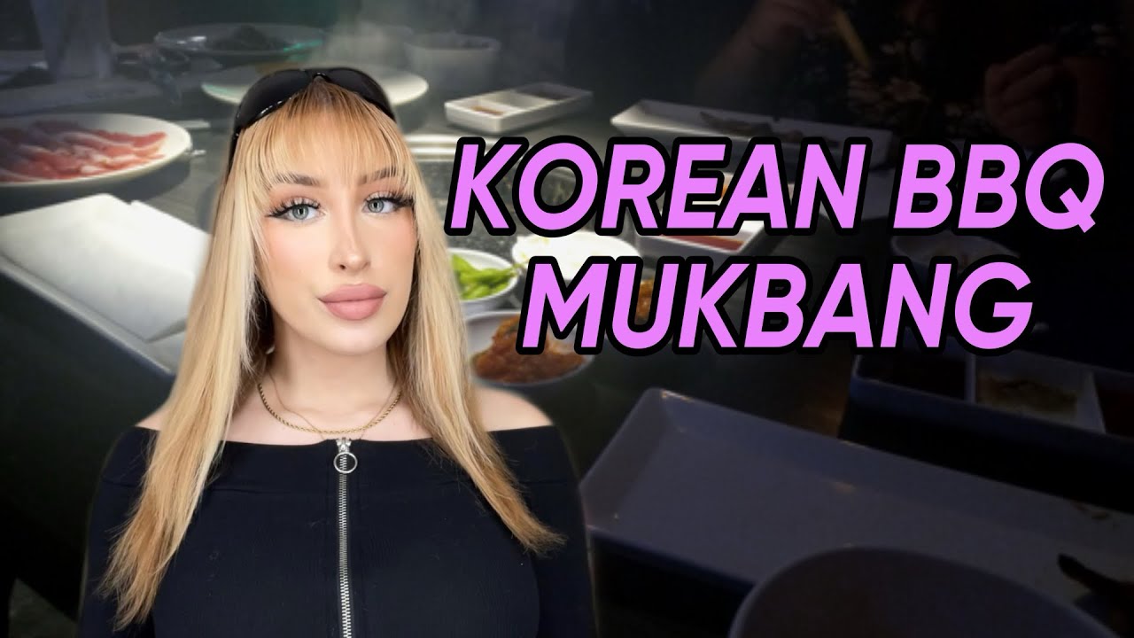 Korean BBQ Mukbang - YouTube