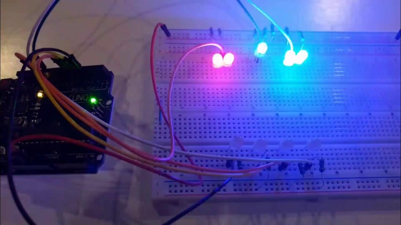 Arduino Police Car Lights - YouTube