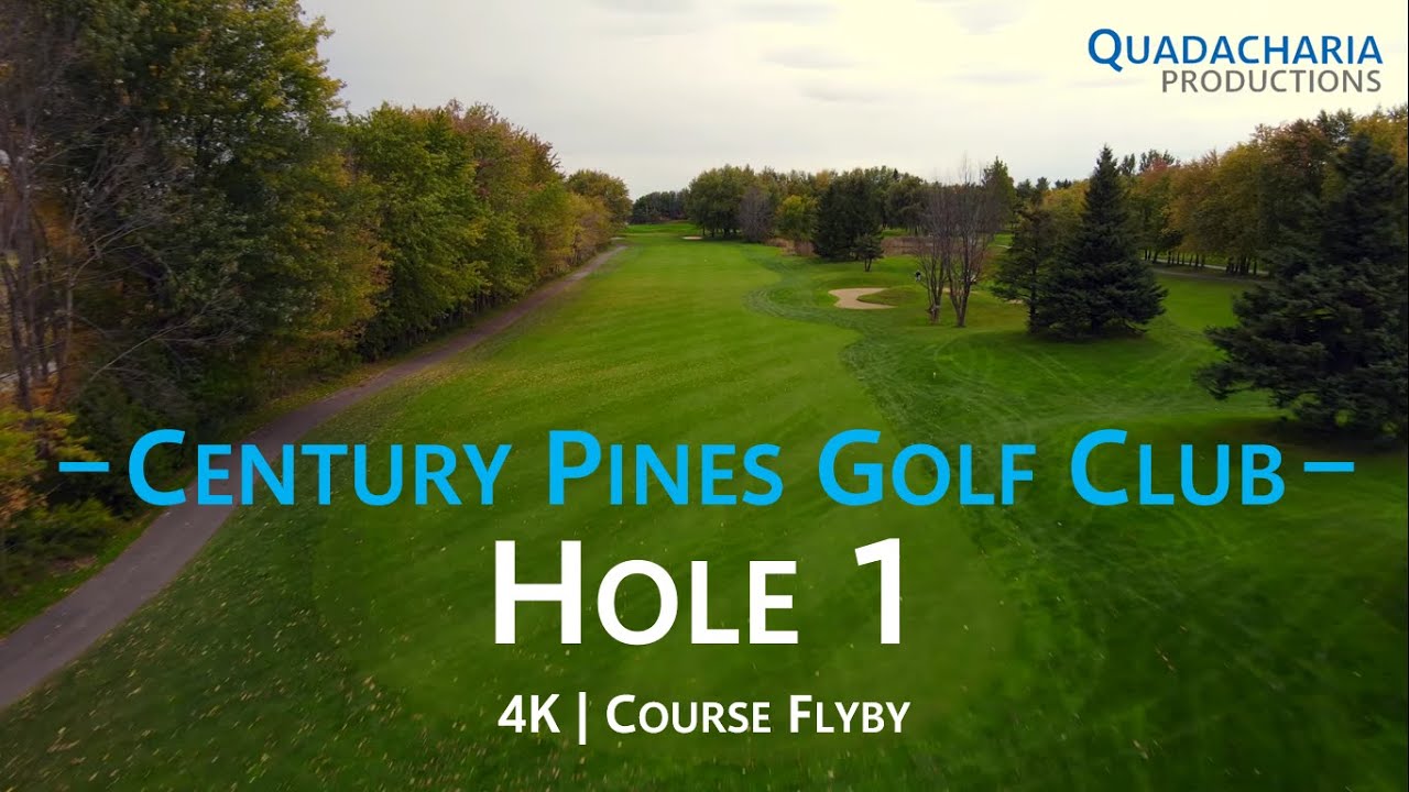 Hole 1 flyover, Century Pines Golf Club - Troy, Ontario 🇨🇦 | 4K drone ...