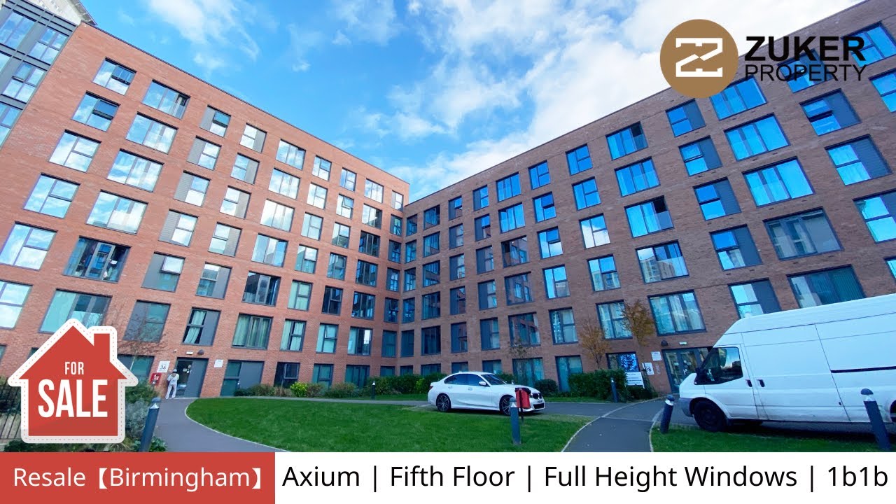 Resale【Birmingham】The Axium | Fifth Floor | Full Height Windows | 1b1b ...
