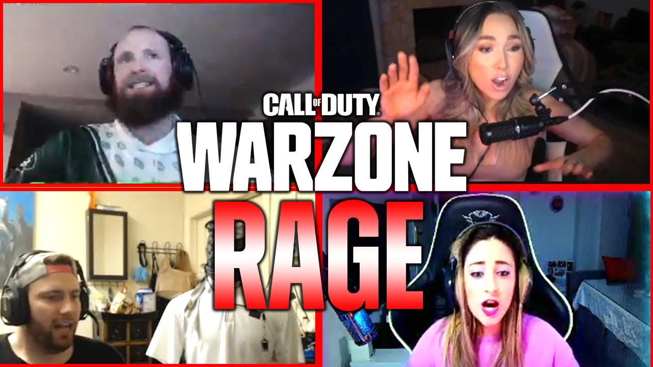 Warzone Streamers Ultimate RAGE Compilation #4 (Funny Fails & Best ...