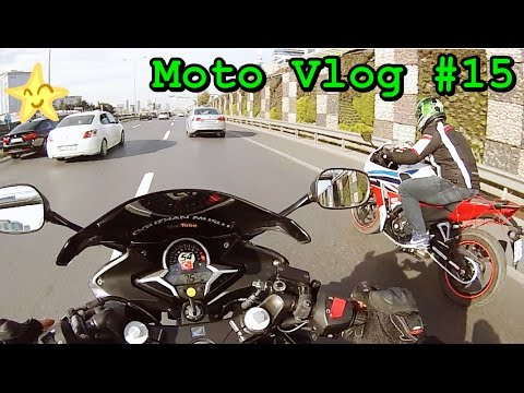 Arabaya Çarpıyodum - HONDA CBR 250R -  MotoVlog #15