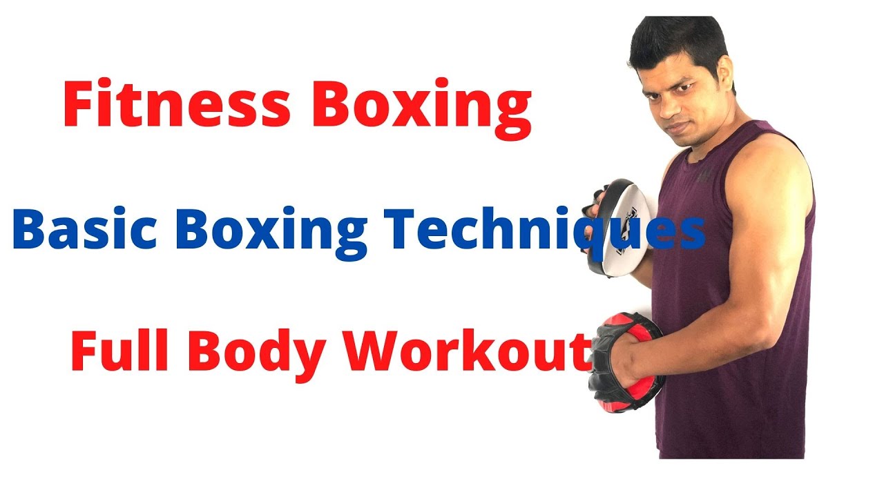 Fitness Boxing Techniques | Learn Boxing Basics - Day 1 | Full Body ...
