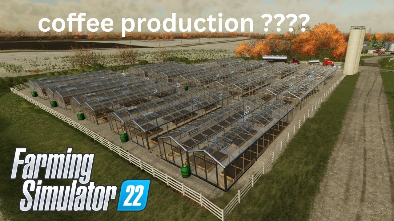 Getting in to (coffee production) Farming Simulator 22 !!!!!!!!!! - YouTube