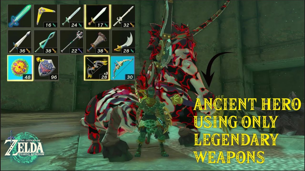 I beat 5 LYNELS (FLOATING COLOSSEUM) using only LEGENDARY WEAPONS ...