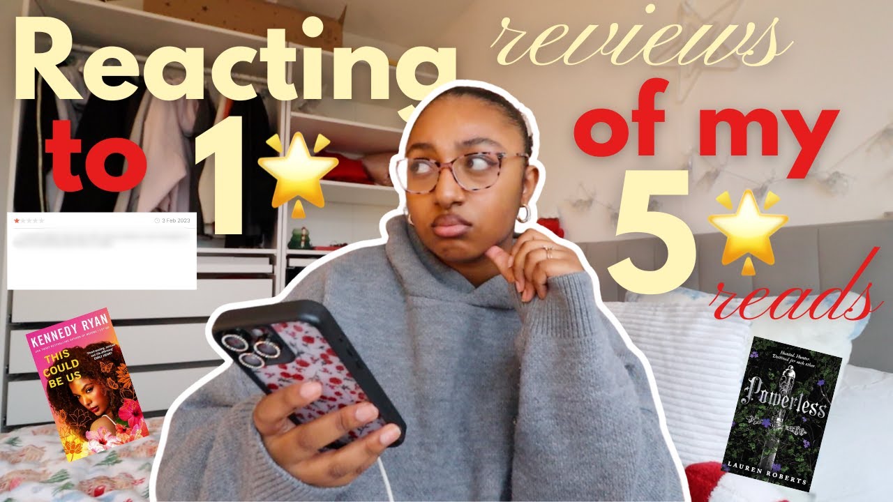 Reacting to 1 🌟 reviews of my favourite books 🫣 🏾📚 | bookmas day 5 ...