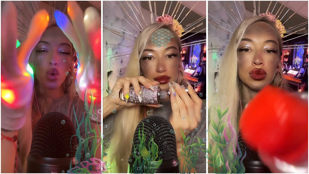 MERMAID ASMR 🧜‍♀️ АСМР от РУСАЛКИ 🪸 1000+ triggers for your sleep 😴 ...